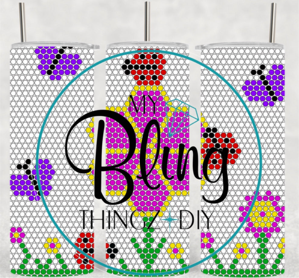 Sublimated Template Cup - Spring 🐞🦋🌸 – MyBlingThingz DIY